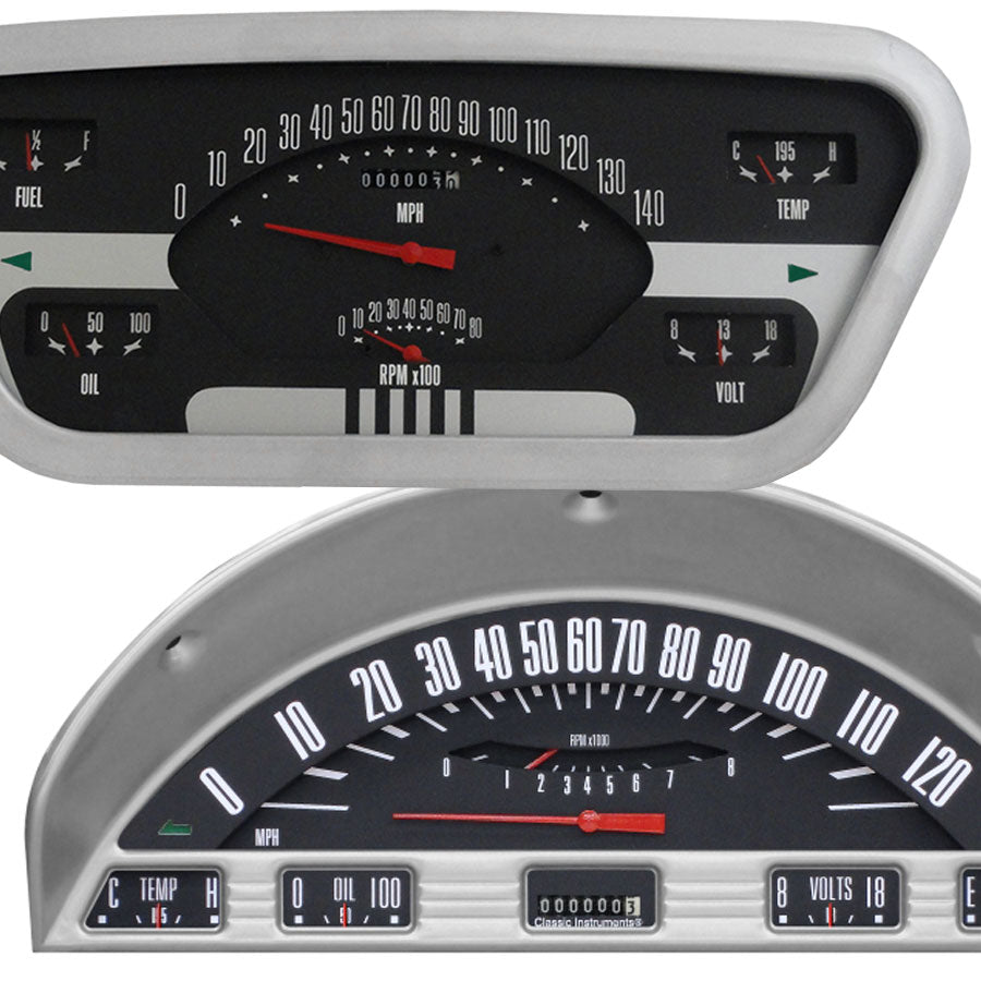 53-56 Ford Truck Instrument Clusters