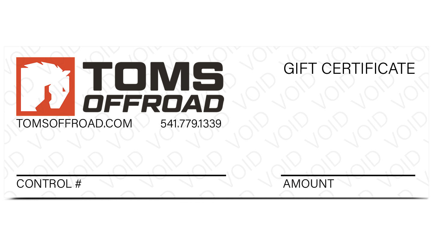 Ford Bronco Enthusiasts Gift Cards