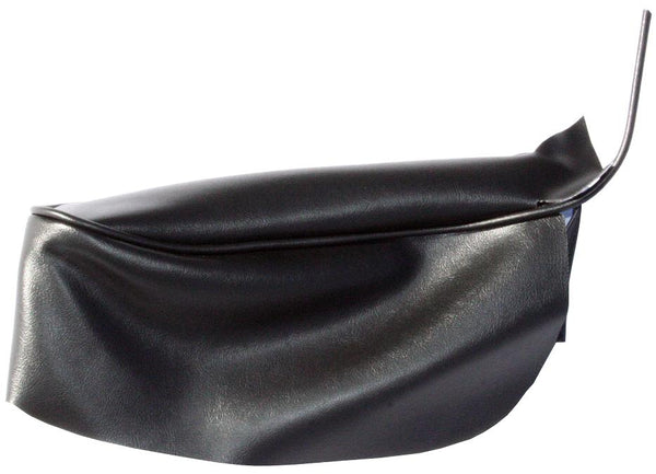 Arm Rest Covers for Rear Bench Seat - Black, pair