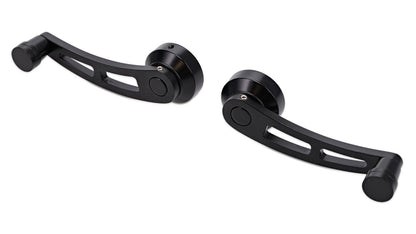Black Billet Aluminum Window Handles
