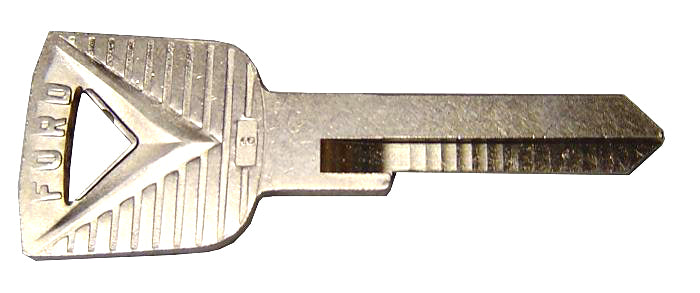 66-77 Ford Bronco Key Blank w/FORD Imprint