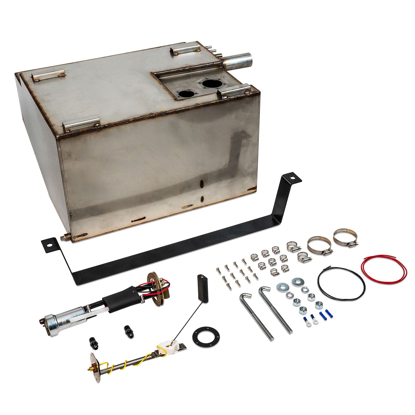 Stainless 23 Gallon Fuel Tank Kit, 1966-77 Ford Bronco