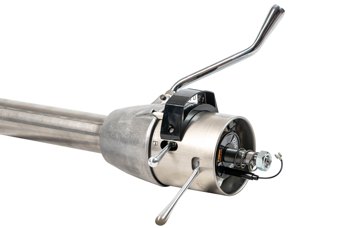Paintable Stainless Tilt Steering Column, Column Shift Automatic, 1966