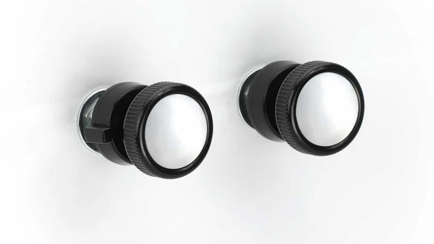 Reproduction Radio Knob Sets - Chrome or Black