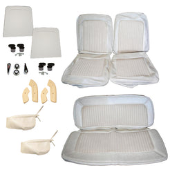 68-77 Ford Bronco Parchment Vinyl Seat Upholstery