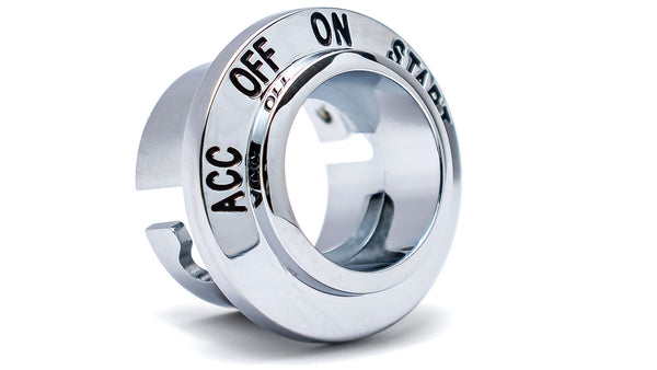 66-77 Ford Bronco Ignition Switch Bezel Chrome