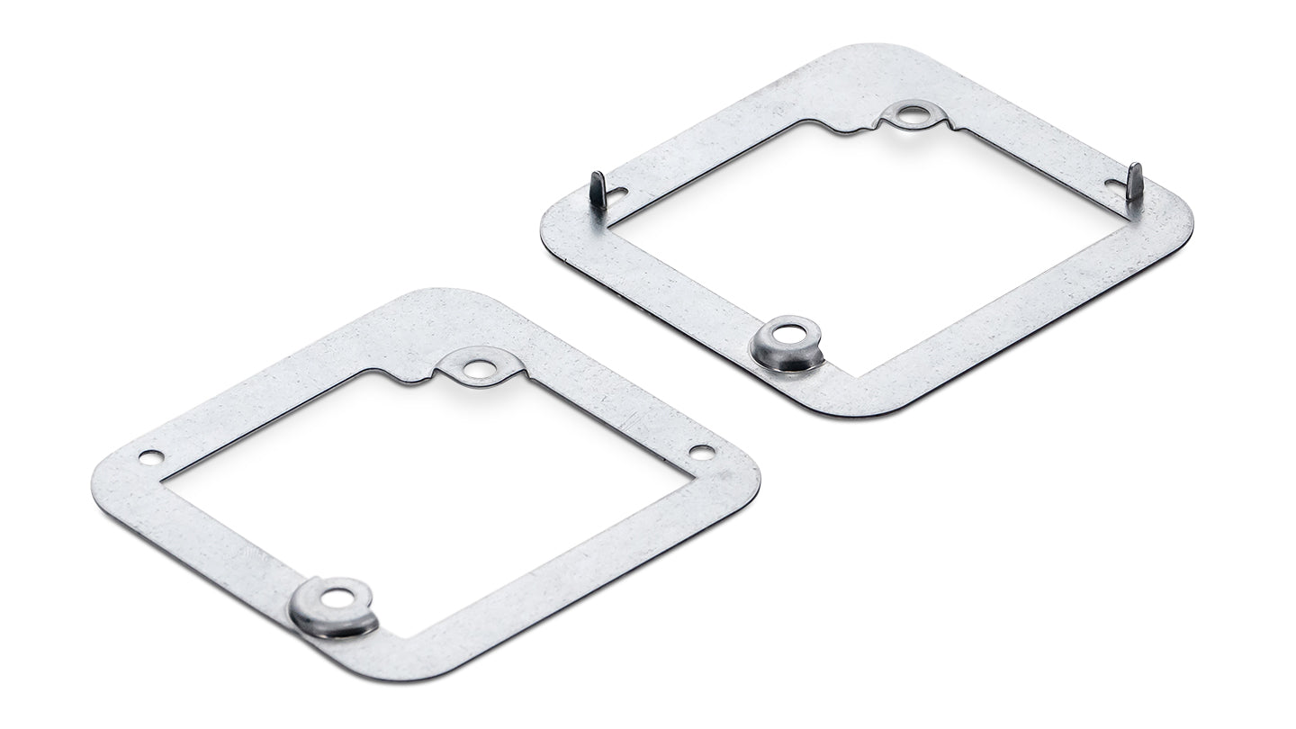 66-77 Ford Bronco Fuse Panel Retainer Plates Glovebox