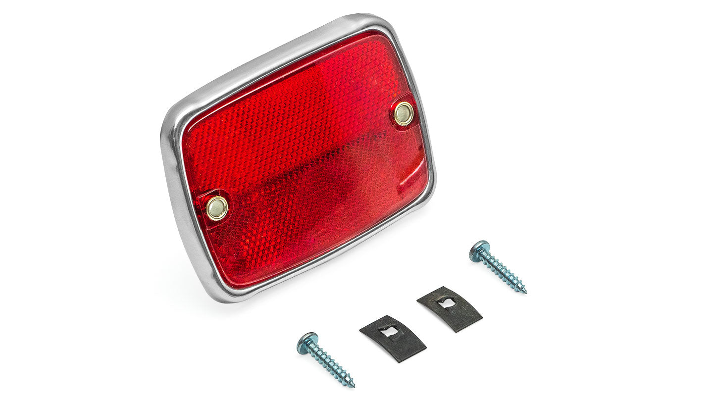 1967 Ford Bronco Red Rear Side Reflector
