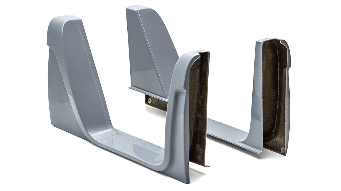 66-77 Ford Bronco Fiberglass Door Inserts Solid Design