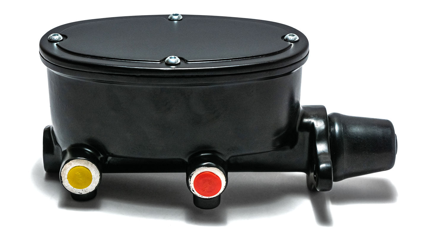 Black Billet Master Cylinder - Disc Brakes, 76-77 Ford Bronco