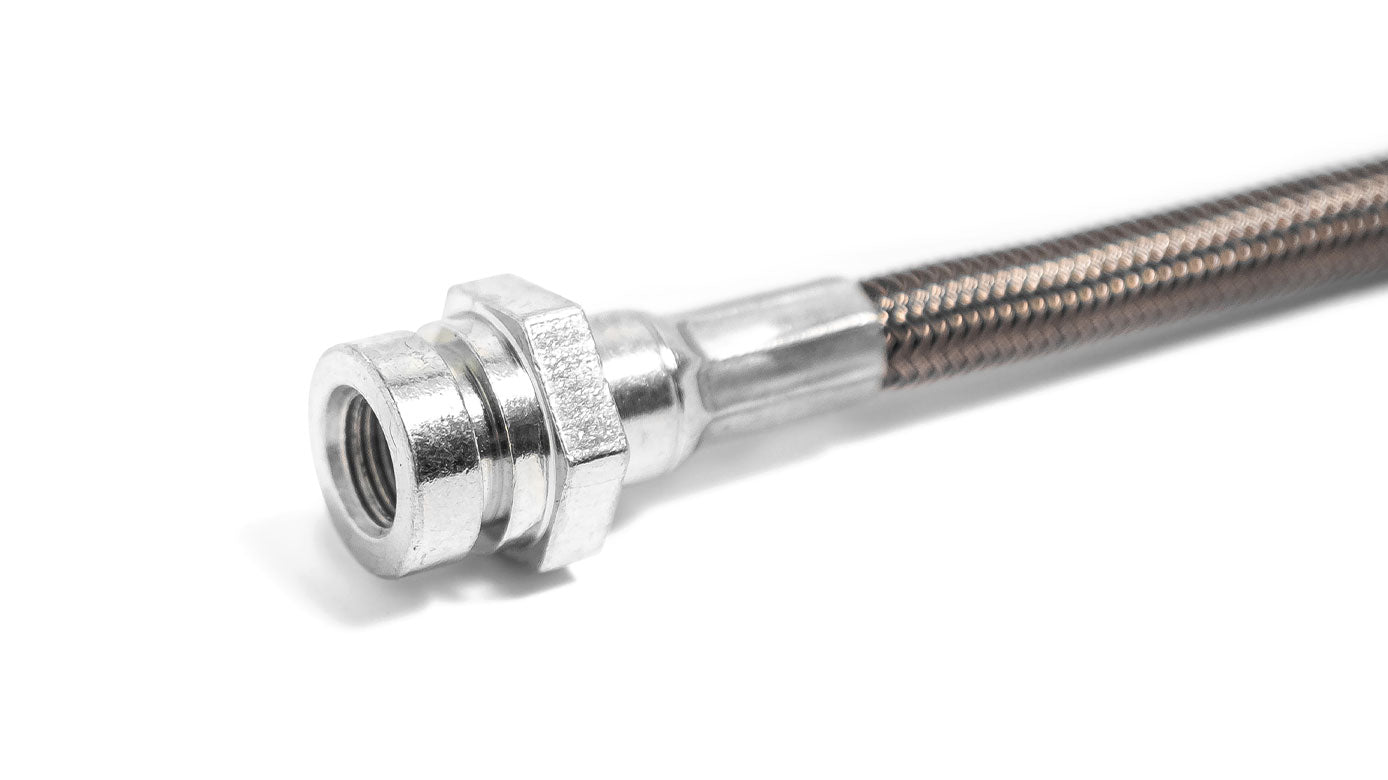 66-77 Ford Bronco Stainless Rear Center Brake Hose