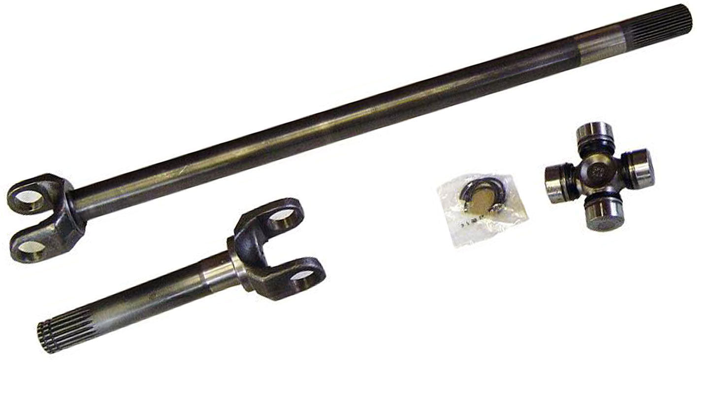 Dana 44 HD Chromoly Passenger Front Axle, Assembled, 1972-77 Ford Bron