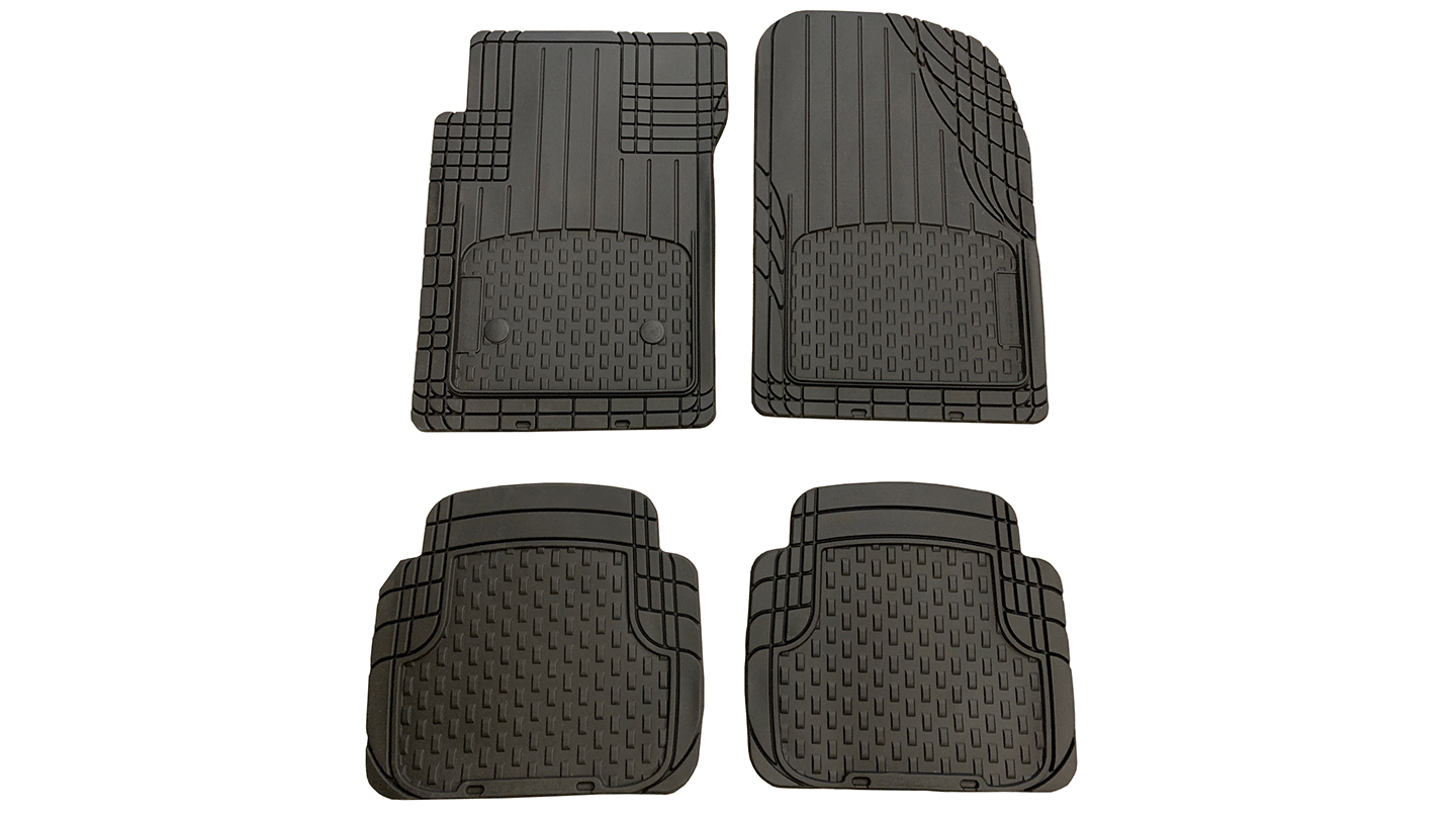 Bronco Rubber Floor Mat Set of 4