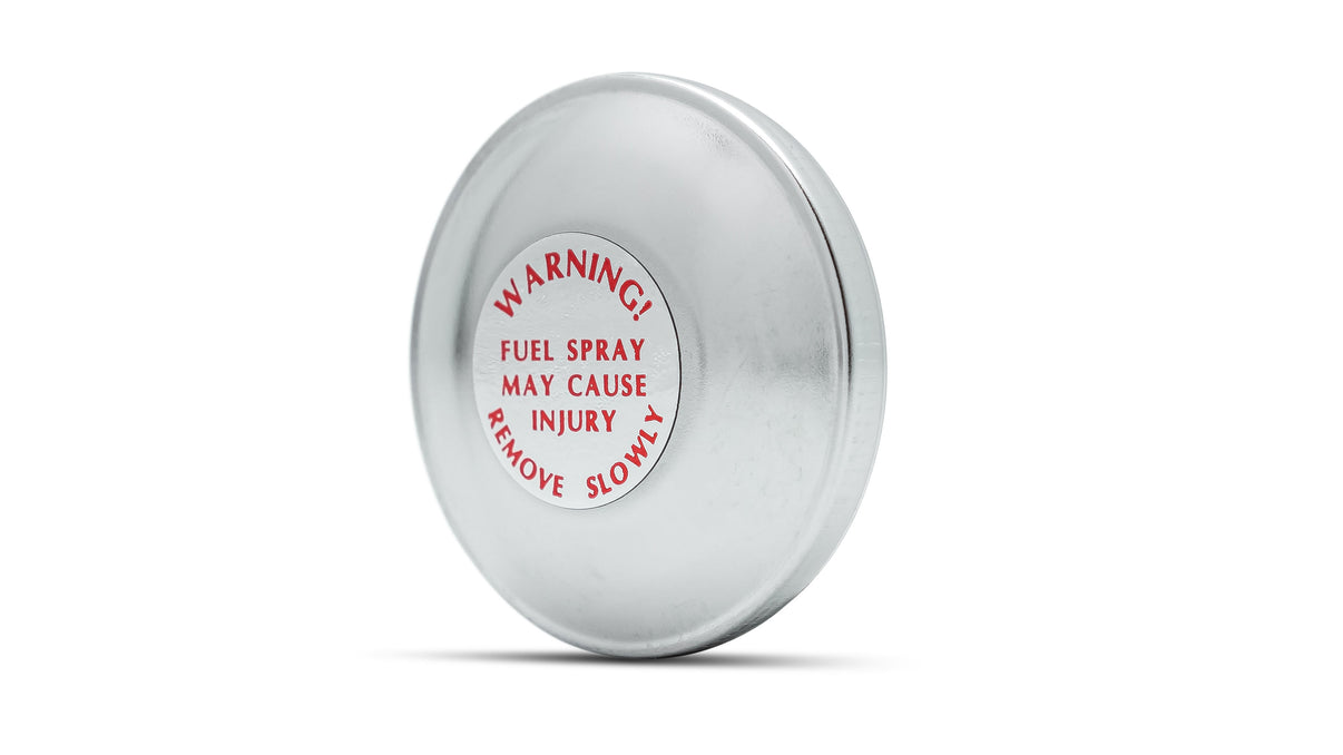 Short Reach Polished Gas Cap, 1966-71 Ford Bronco