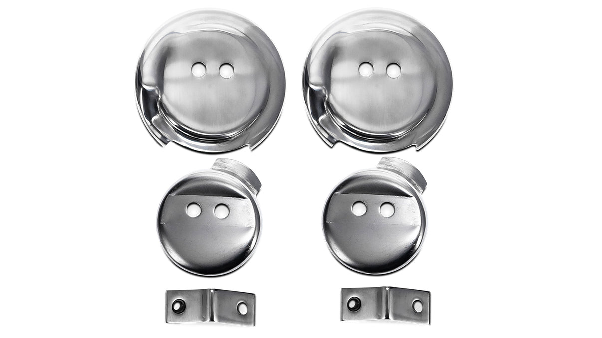 66-77 Ford Bronco Stainless Coil Spring Retainer Cups