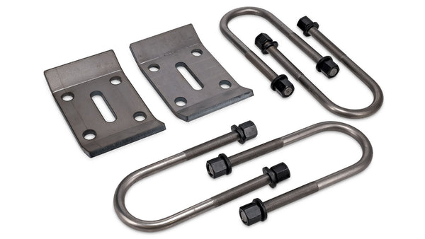 Heavy Duty Leaf Spring U-Bolt Retainer Plates & 5/8" U-Bolts
