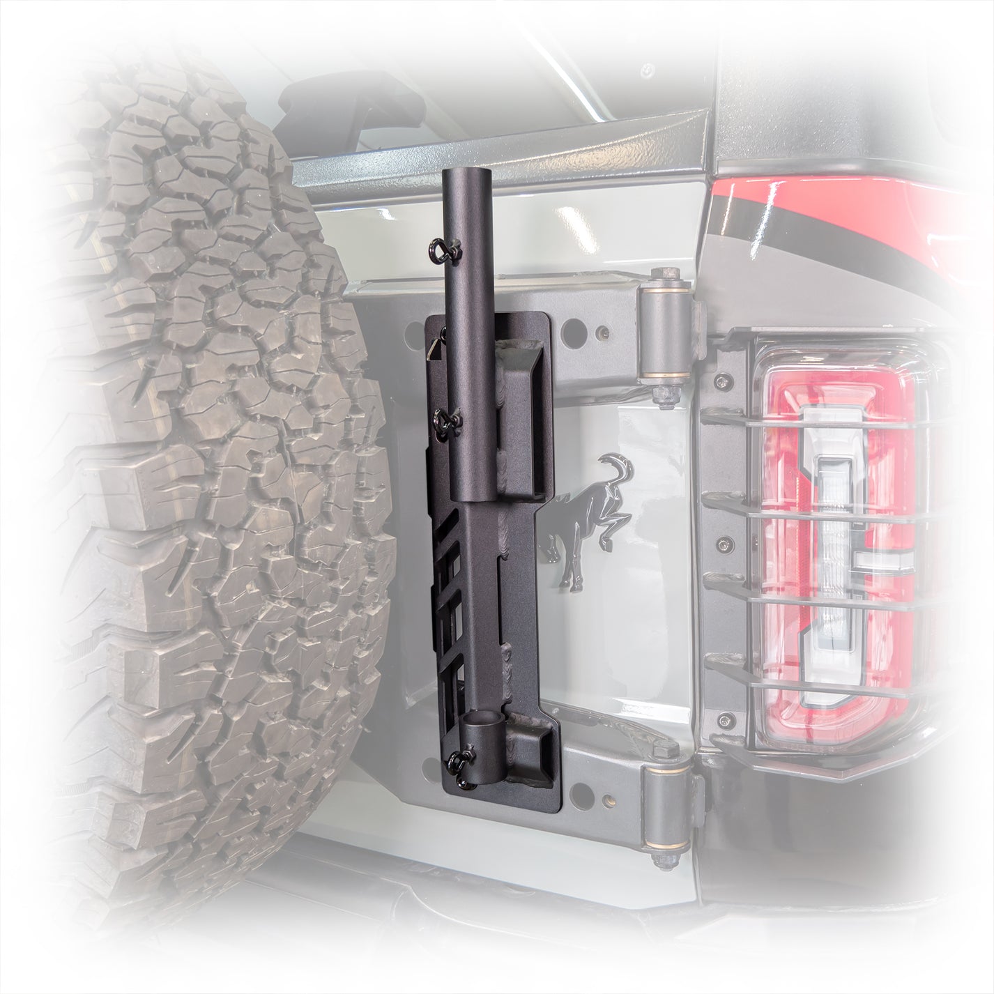 HD Tailgate Flag Mount, 2021+ Ford Bronco