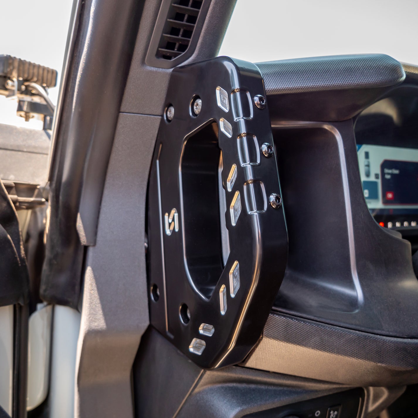 Billet Dash Side Handles, Pair, 2021+ Ford Bronco