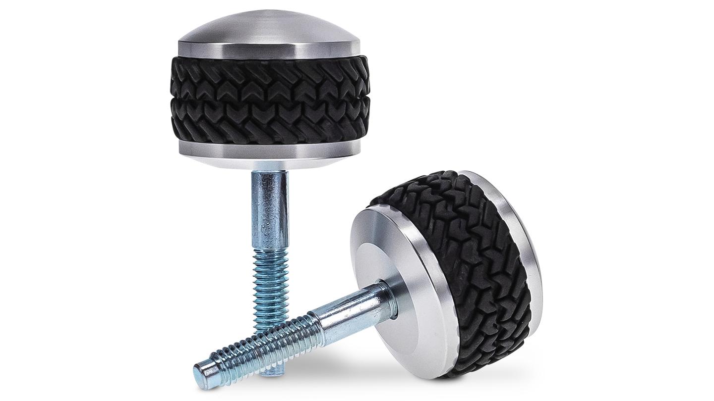 1966-1977 Ford Bronco Billet Windshield Retaining Knobs