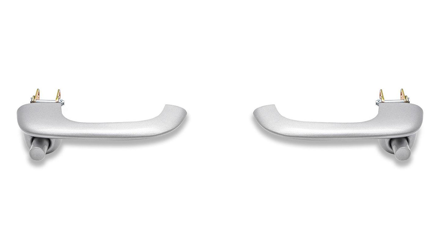 Outer Door Handles - OE Quality, Pair, Satin