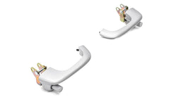 Outer Door Handles - OE Quality, Pair, Satin