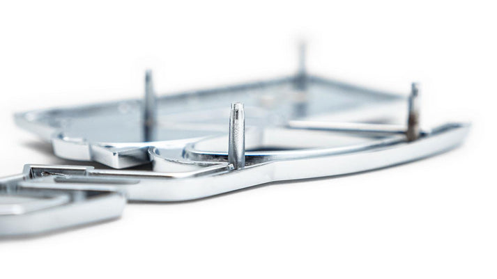 1966-1977 Ford Bronco Sport Chrome Fender Emblem