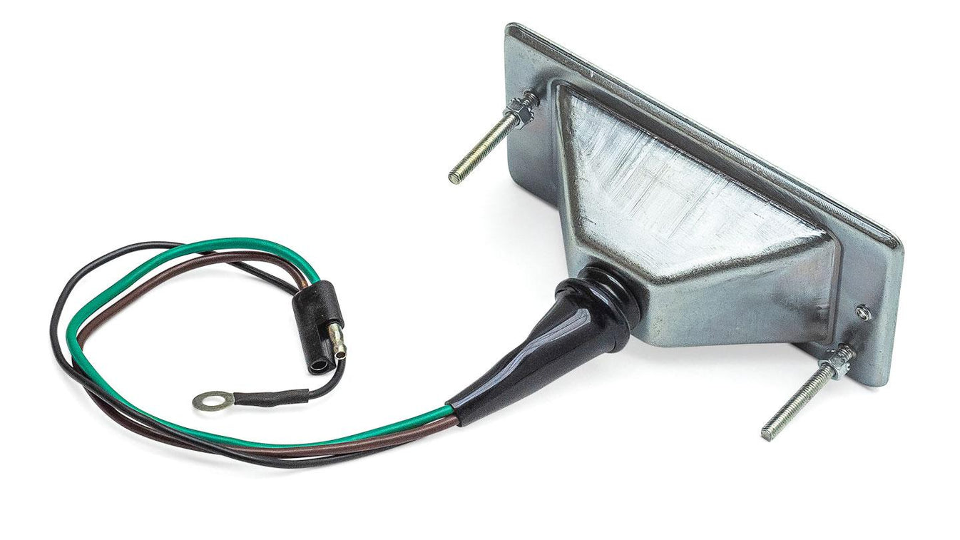 Turn Signal Bucket w/Clear Lens, Gasket & Bulb, 1969-77 Ford Bronco