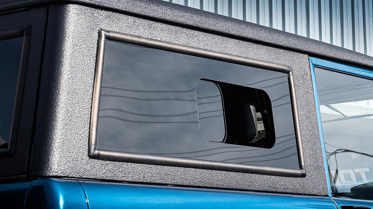 1966-1977 Ford Bronco Frameless Tinted Side Windows