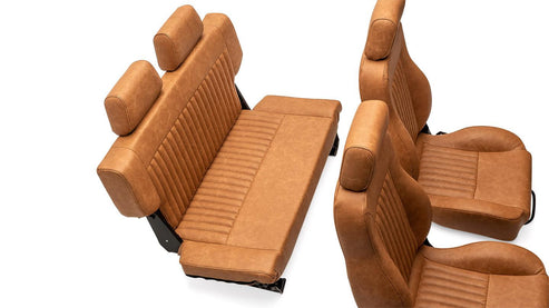 Premium Deerskin Rear Fold & Tumble Seat