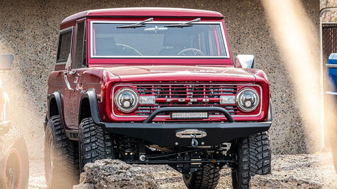 1966-1977 Ford Bronco Polished Stainless Wipers