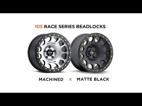 METHOD MR105 Bead Lock, 17x8.5, 6x5.5- CLEARENCE